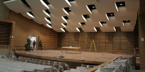 Unveiling Auditorium Sound: Cloud Acoustic Panels for Excellent Experience - Furnitech Acoustic ...