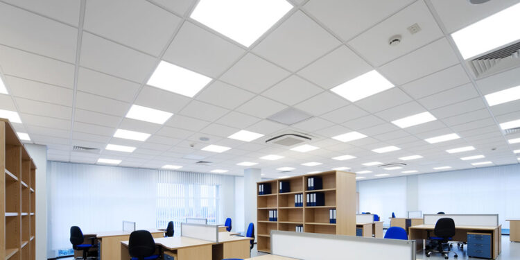 Sustainable Acoustics with Fibre Glass Wool Ceiling Panels